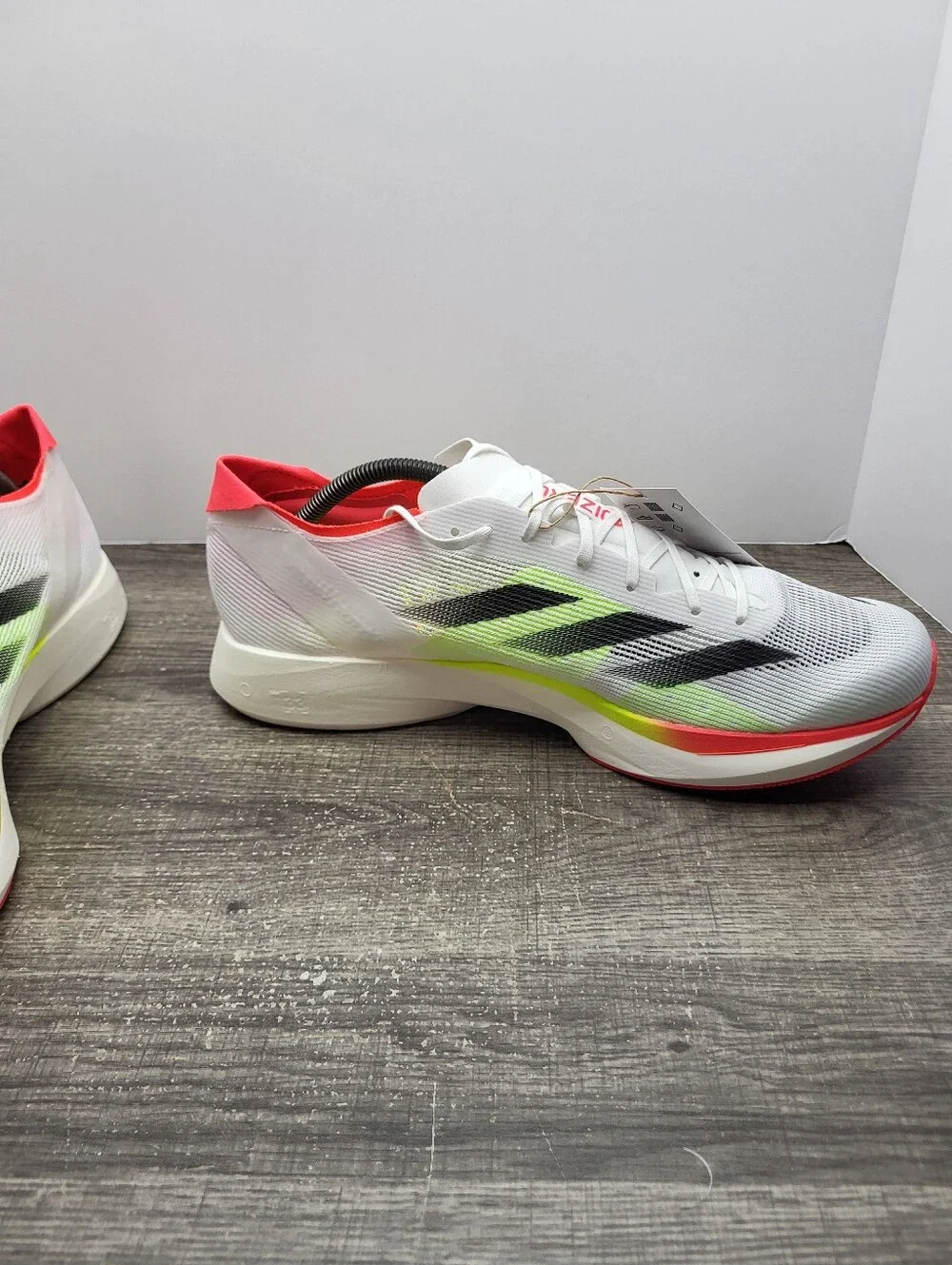 adidas | Shoes | Adidas Adizero Takumi Sen White Black Lucid Red Ih5712 ...